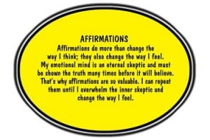 Use Positive Thinking Statements To Develop A Positive Mental Attitude
